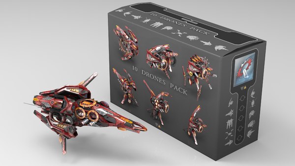 3d 3ds drone cybertech