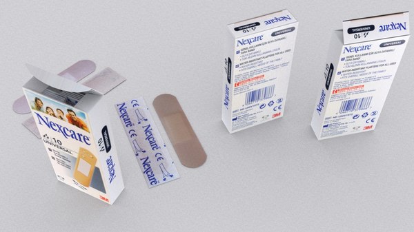plaster box 3d model