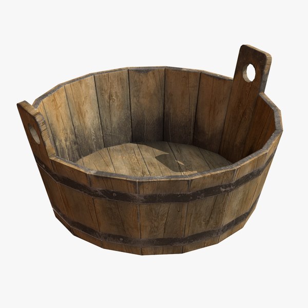wooden bucket max