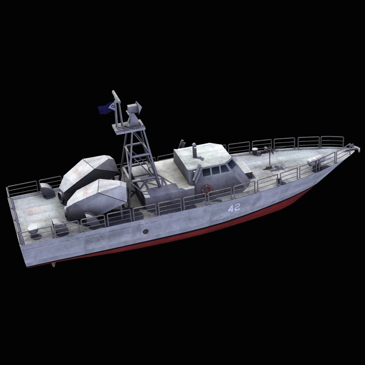 dvora class patrol boat dwg
