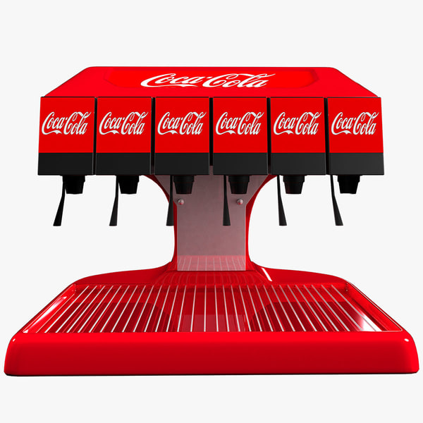 3d model drink machine