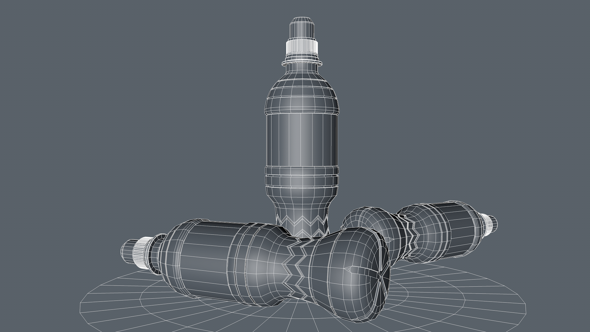 water bottle c4d
