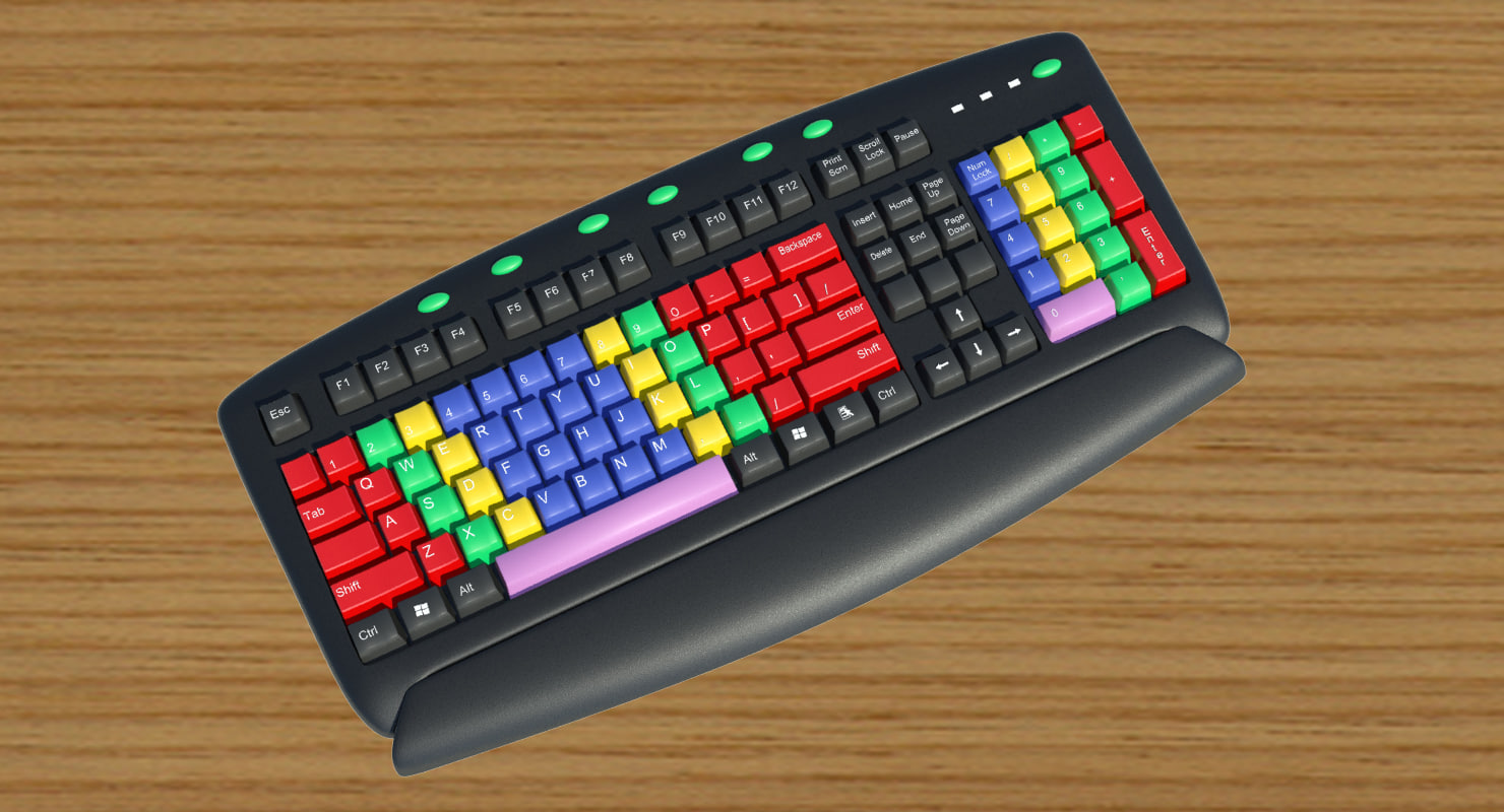 3dsmax keyboard key board