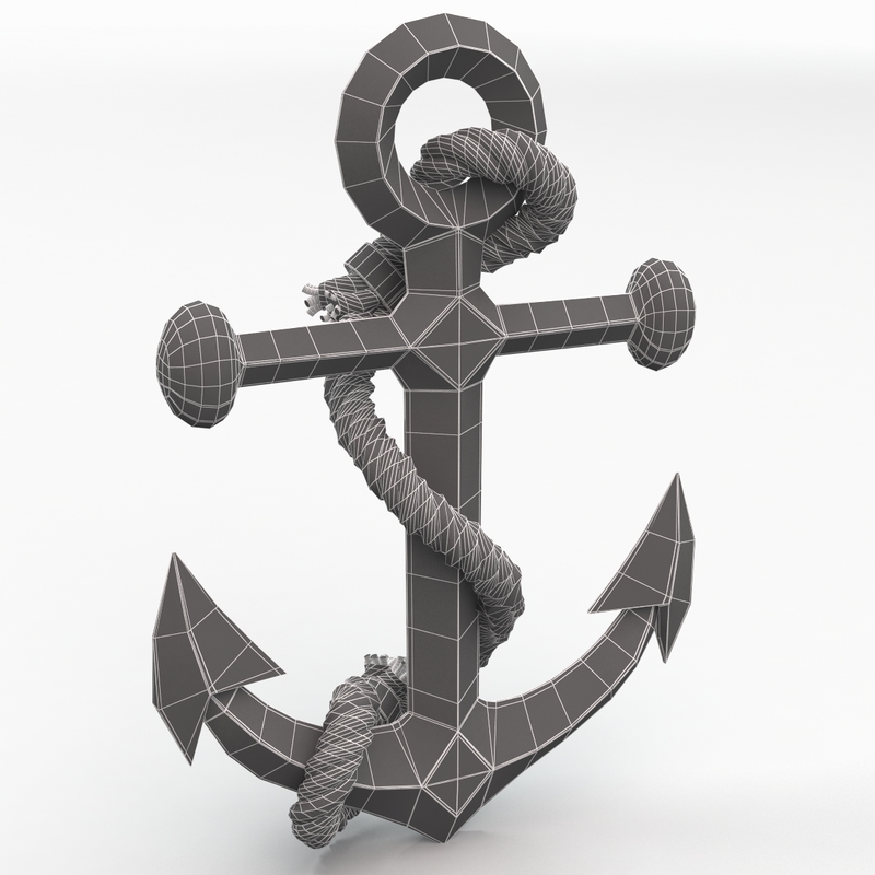 3d anchor model