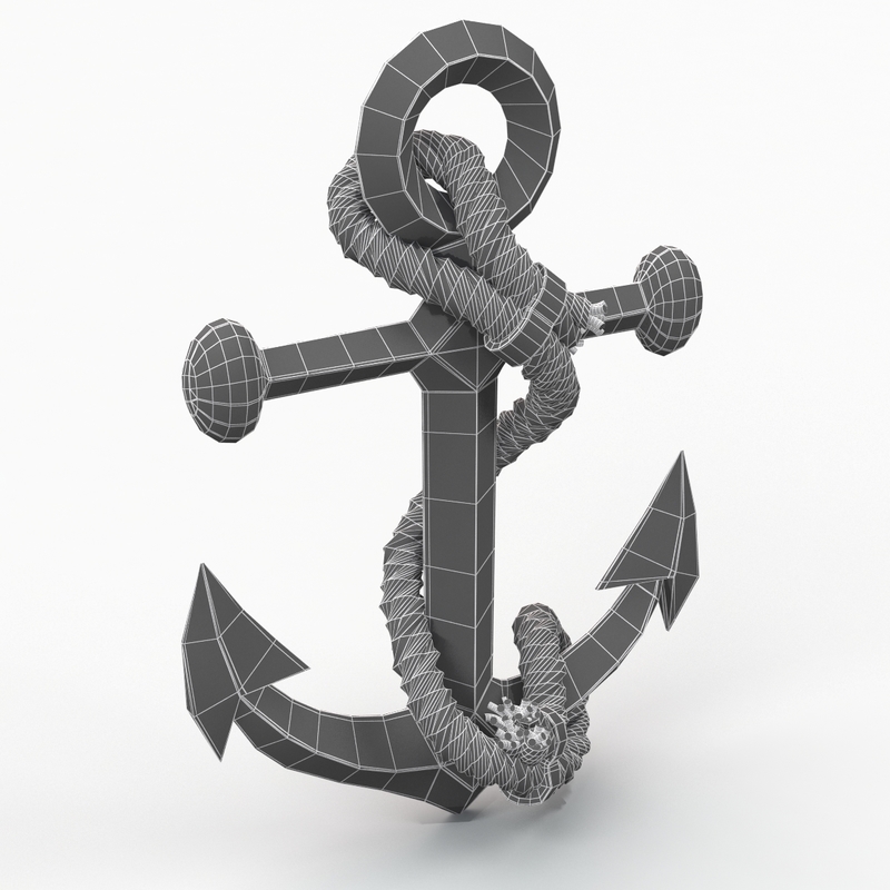 3d anchor model