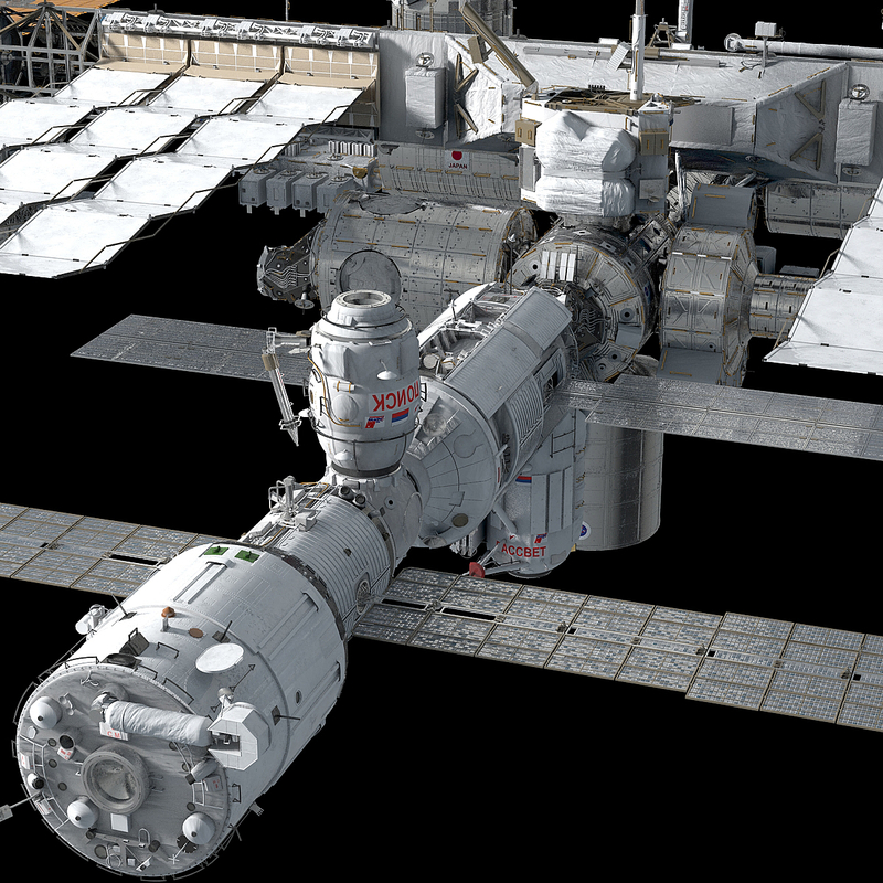 Iss（国际空间站）3D模型 - TurboSquid 912657