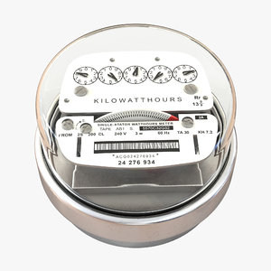Electrical Meter 3D Models for Download | TurboSquid