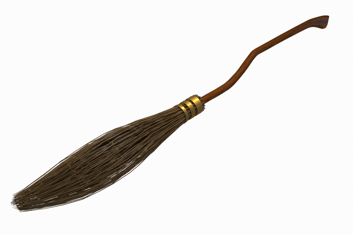 3d model magic broom