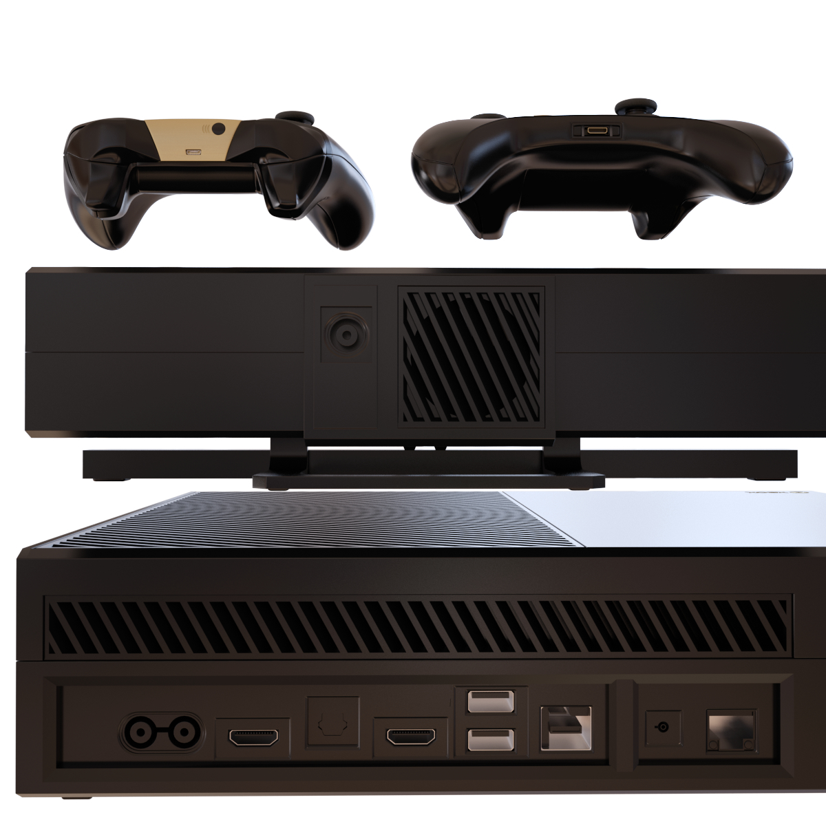 max xbox console modeled