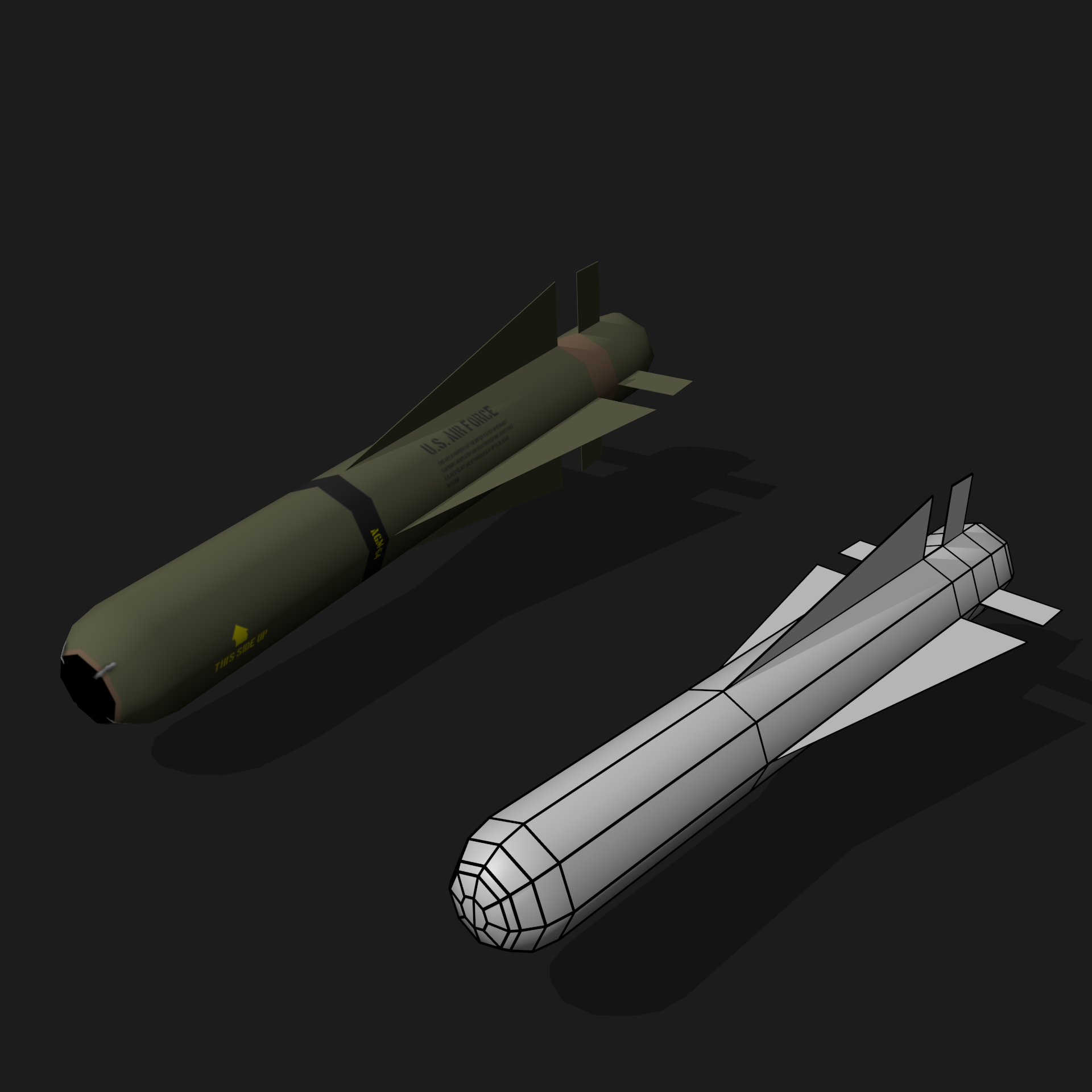 obj missiles nato aim-7