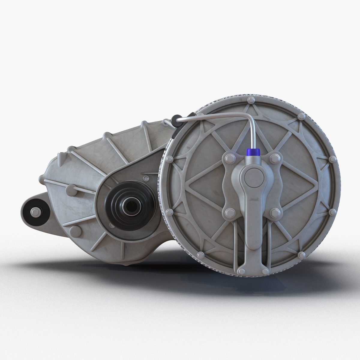 tesla electric motor 3d 3ds
