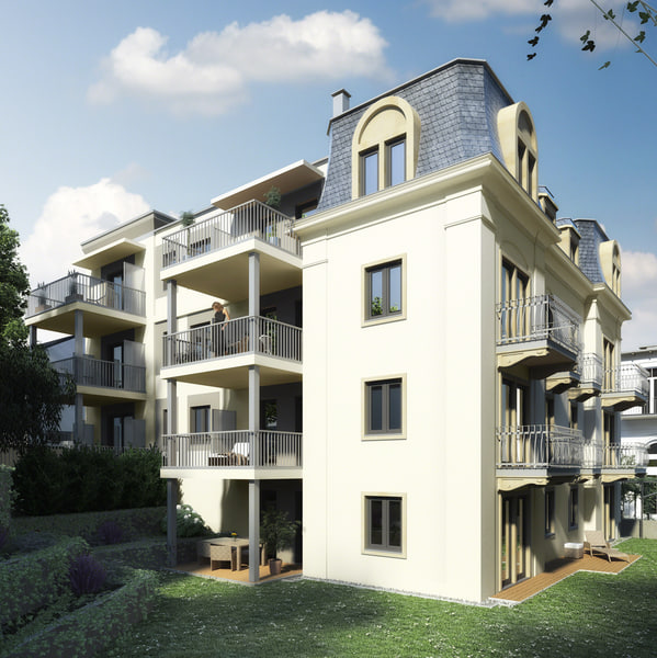 3d old german building 2 model