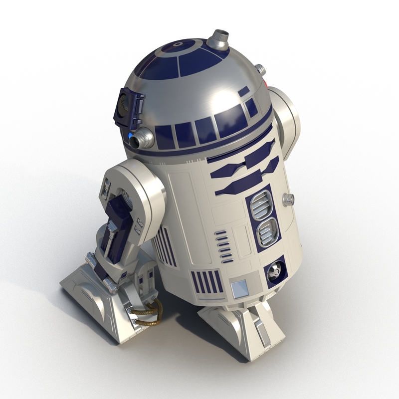 Star wars character r2 d2 3D model - TurboSquid 1503390