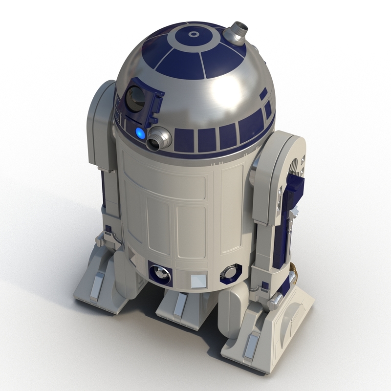 Star wars character r2 d2 3D model - TurboSquid 1503390