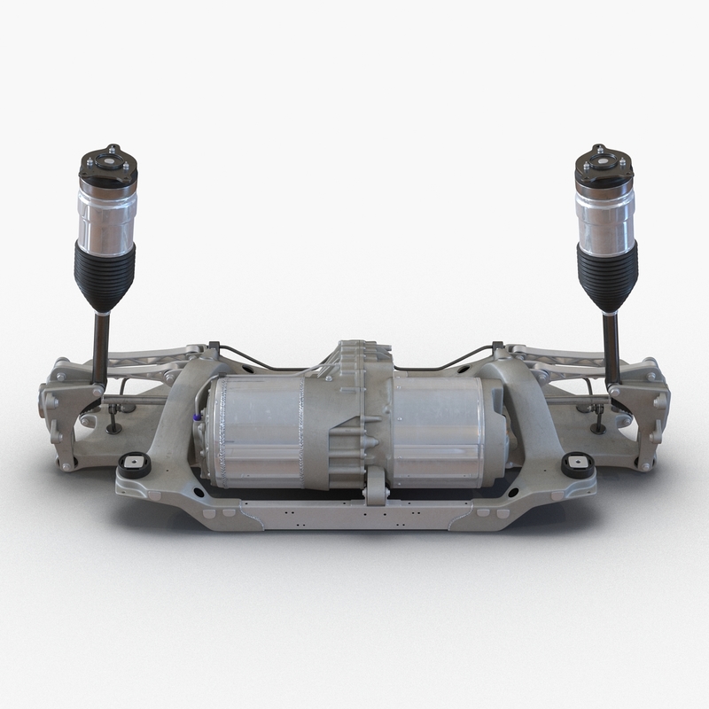 3d tesla s axle 2 model