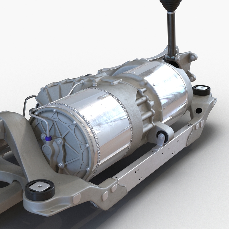 3d tesla s axle 2 model