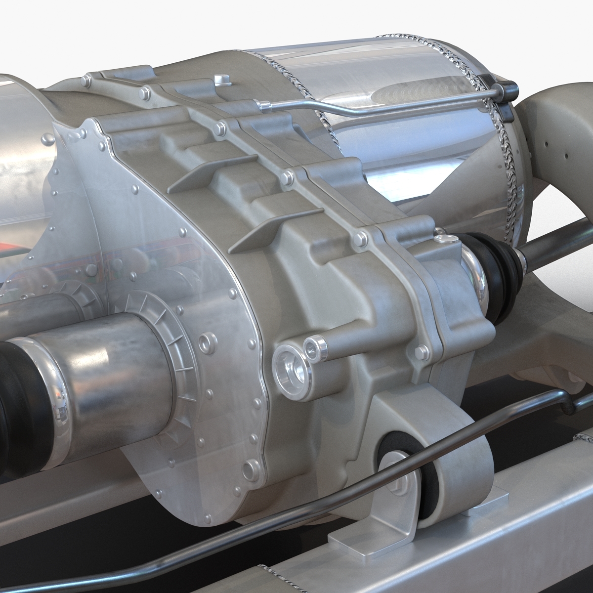 3d tesla s axle 2 model