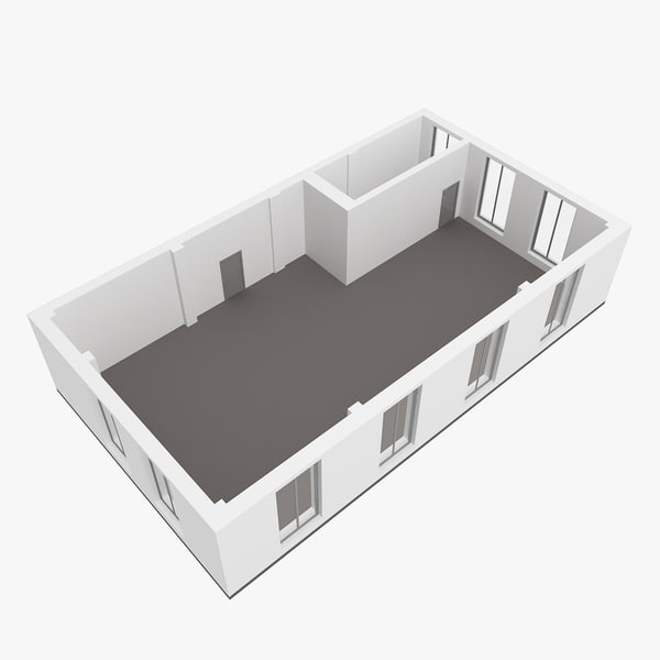 Empty Room 3D Models for Download | TurboSquid