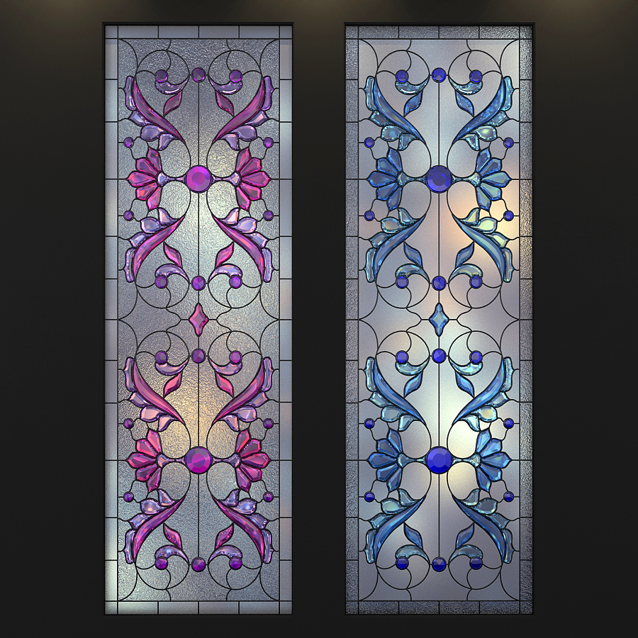 stained-glass frosted glass max
