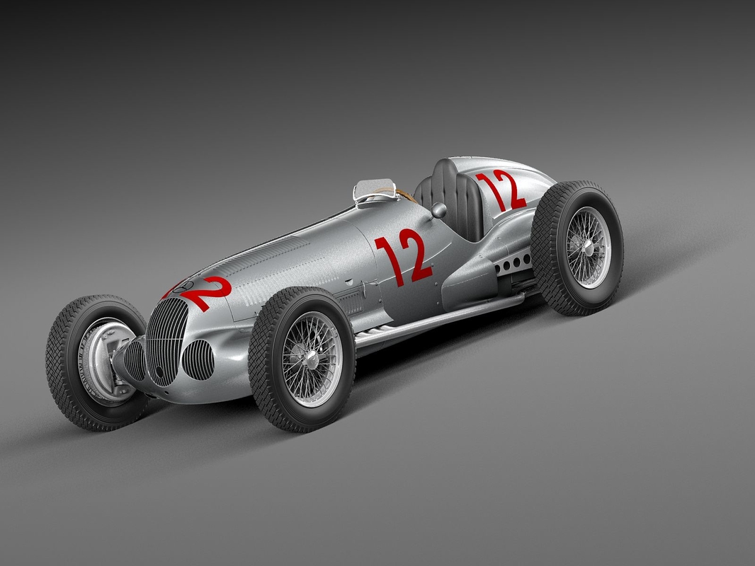 3d 3ds mercedes benz mercedes-benz w125