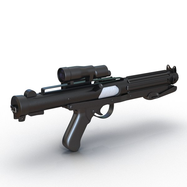 3d star wars stormtrooper gun model