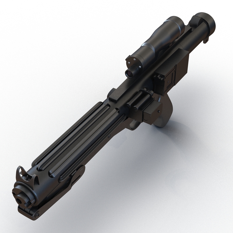 3d star wars stormtrooper gun model