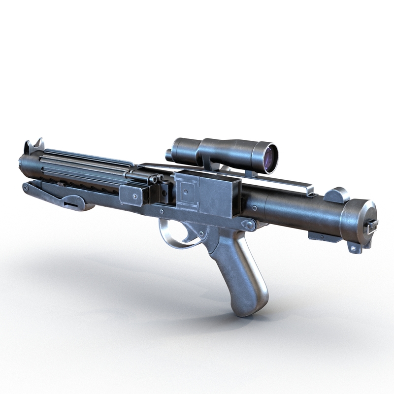 star wars stormtrooper gun 3d max