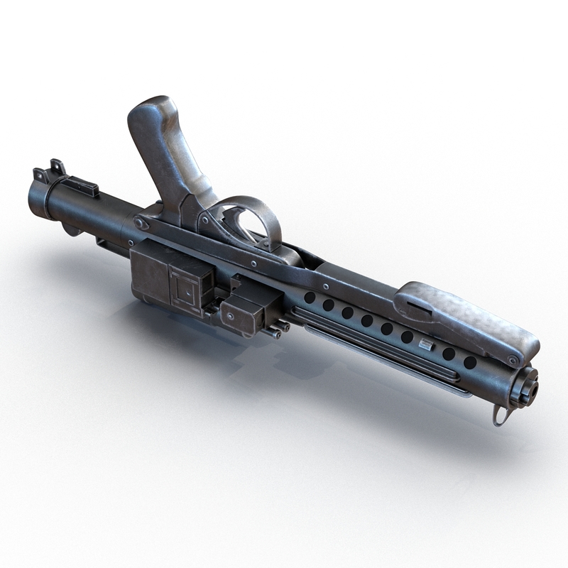 star wars stormtrooper gun 3d max