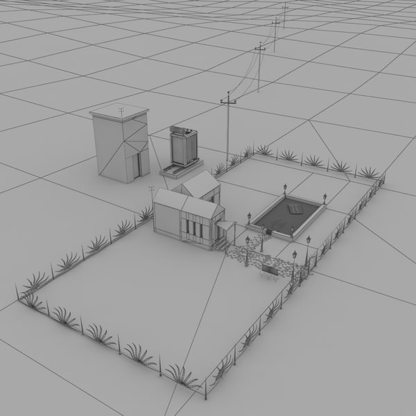 Farmhouse 3D Models for Download | TurboSquid