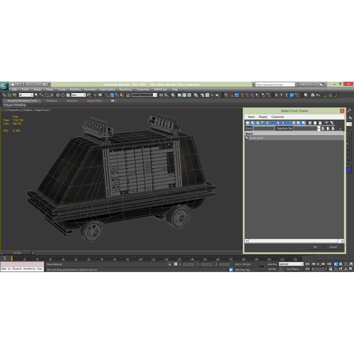 star wars mouse droid 3ds