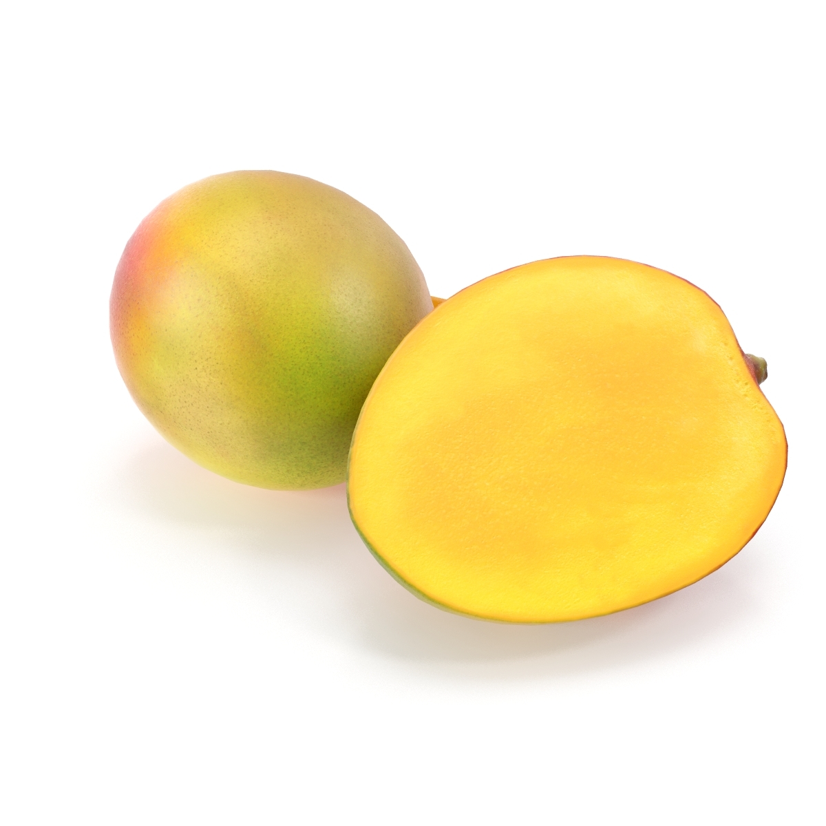 3d model mango photorealistic