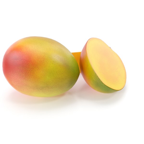 3d model mango photorealistic