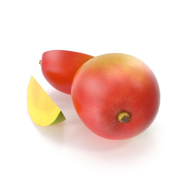3d model mango photorealistic