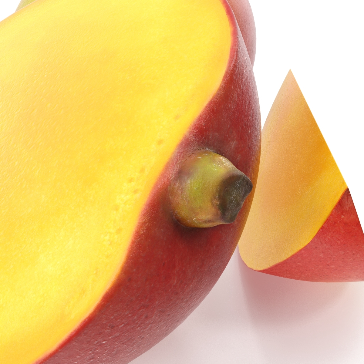 3d model mango photorealistic