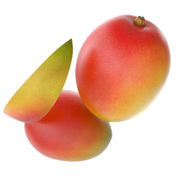 3d model mango photorealistic