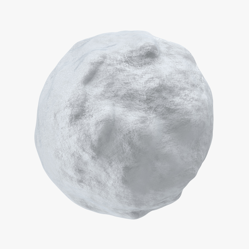 3d snowball 03 model
