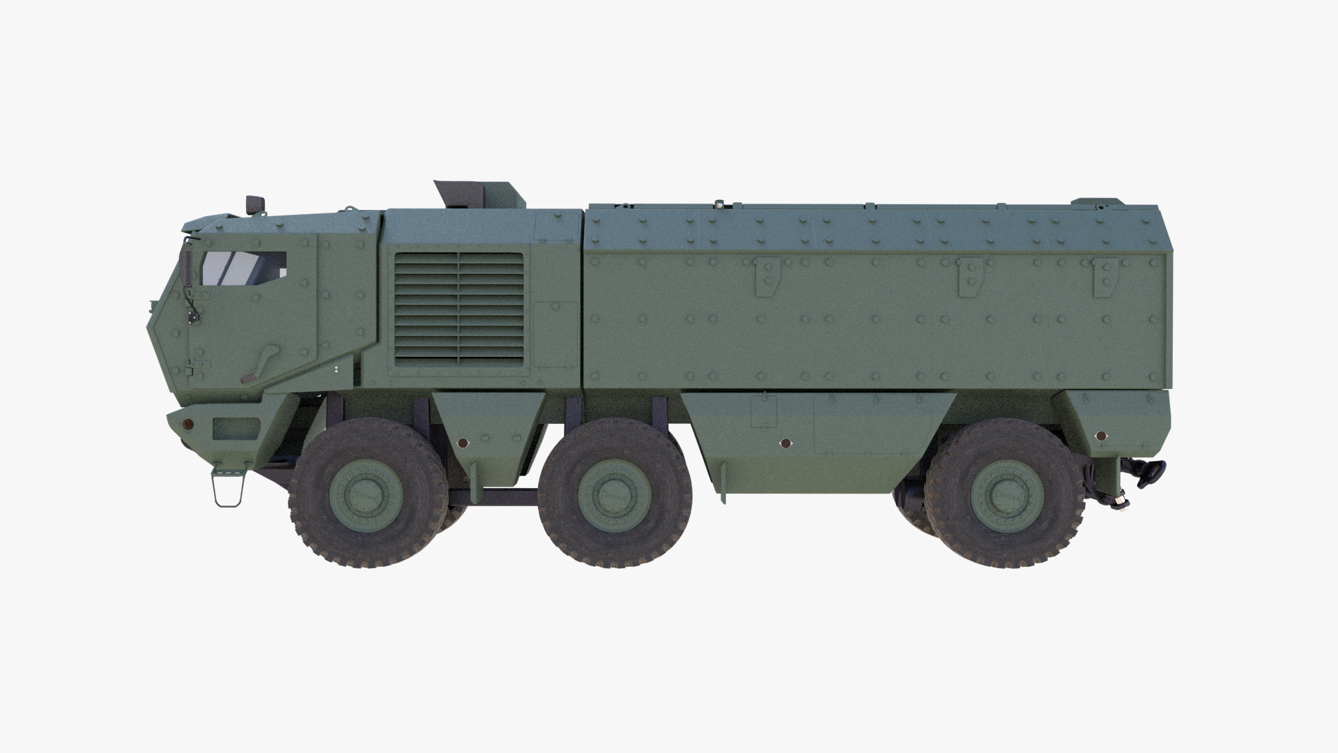 kamaz typhoon mrap 3d max