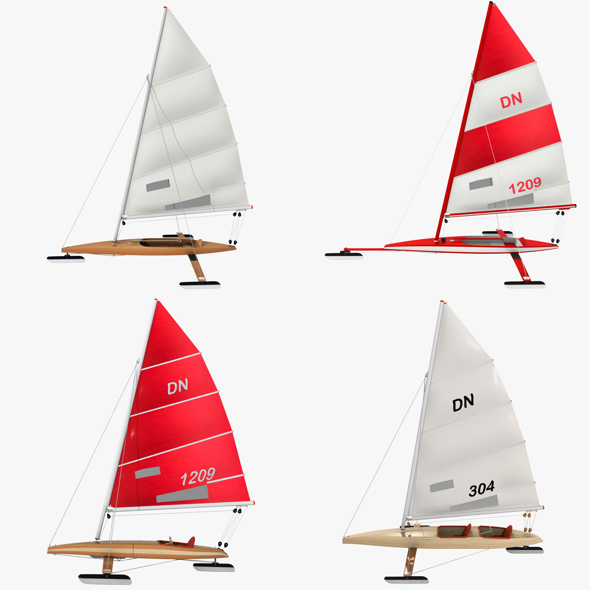 3d model iceboats ice boats