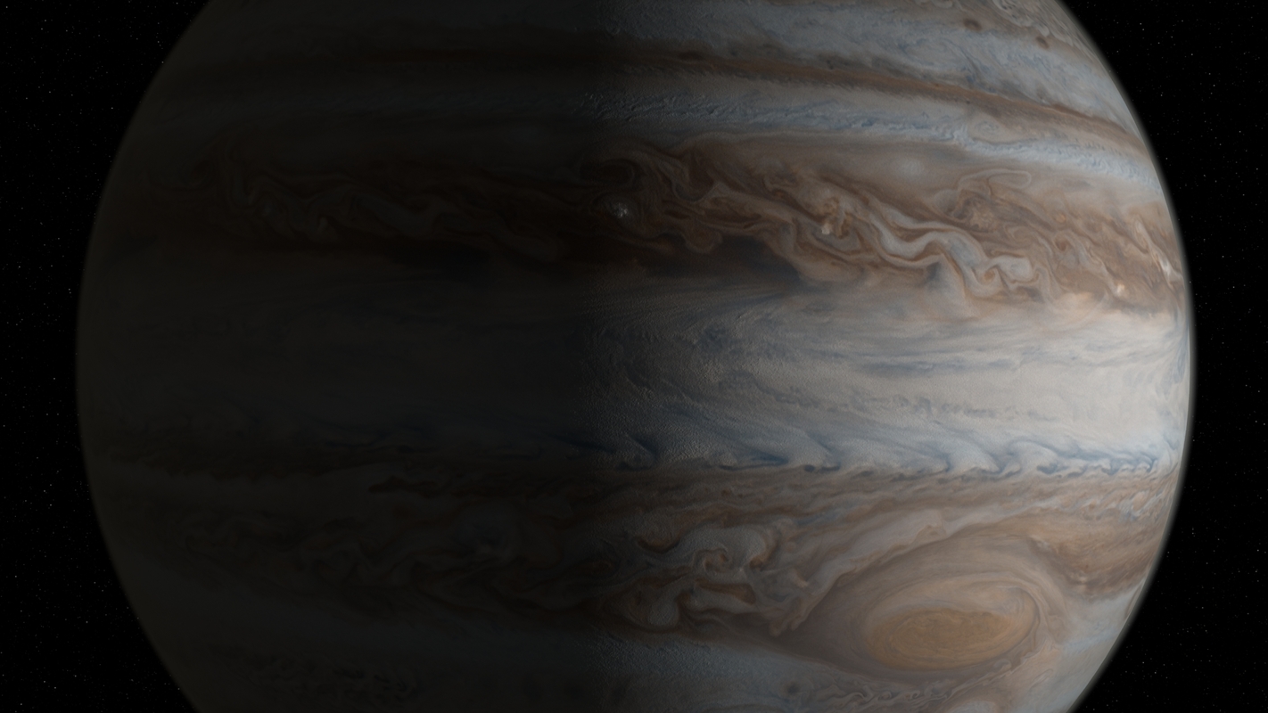 jupiter real 3d model