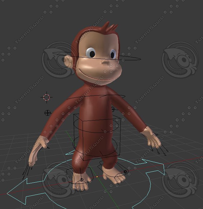 Rigged Monkey 3D Models for Download | TurboSquid