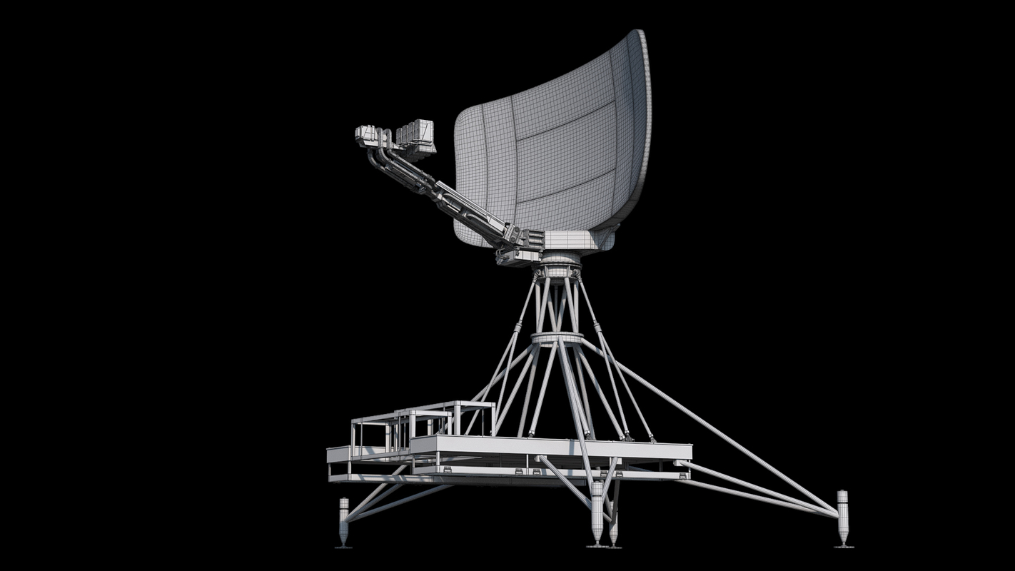radar unit 3d max