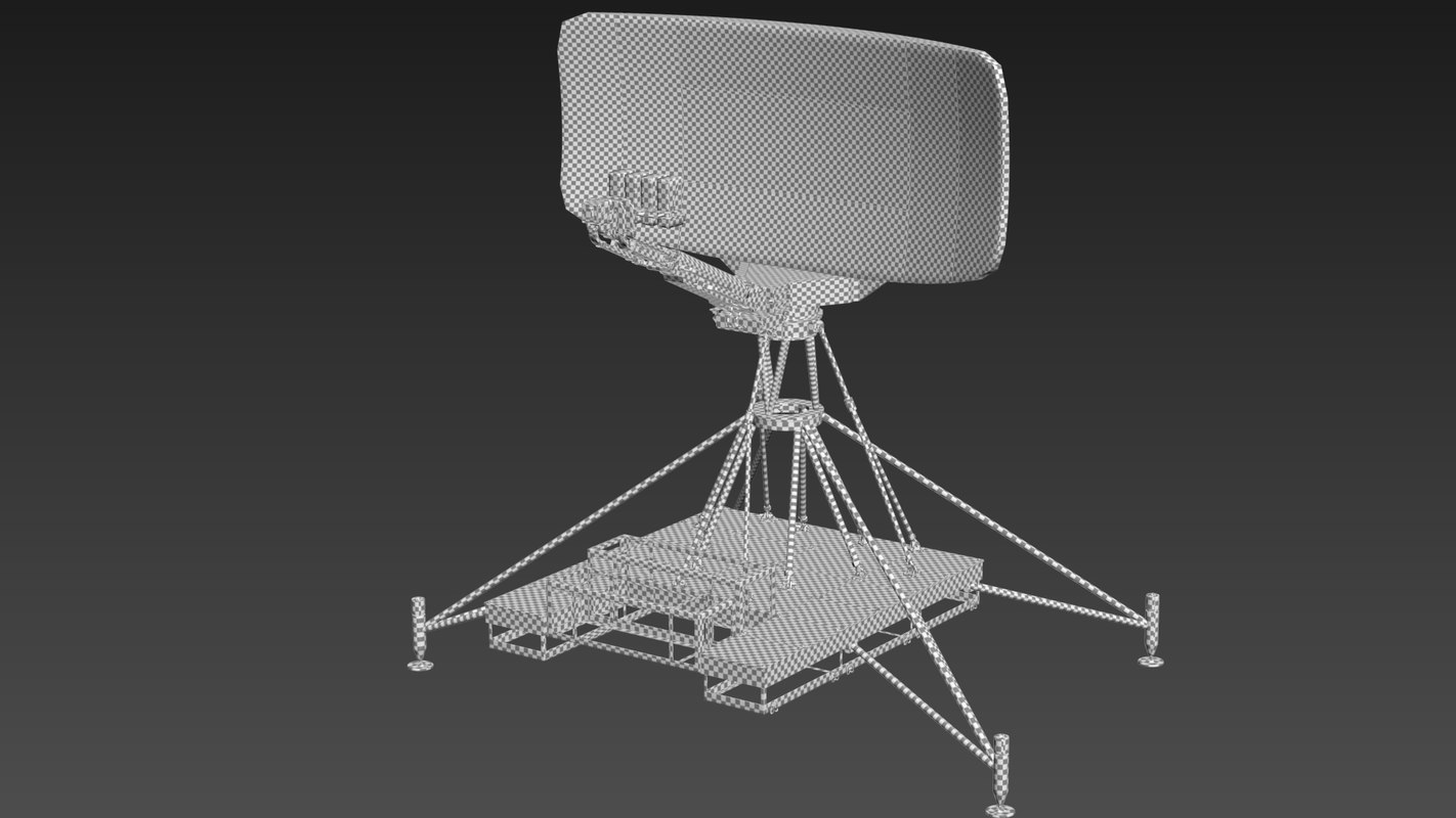 radar unit 3d max