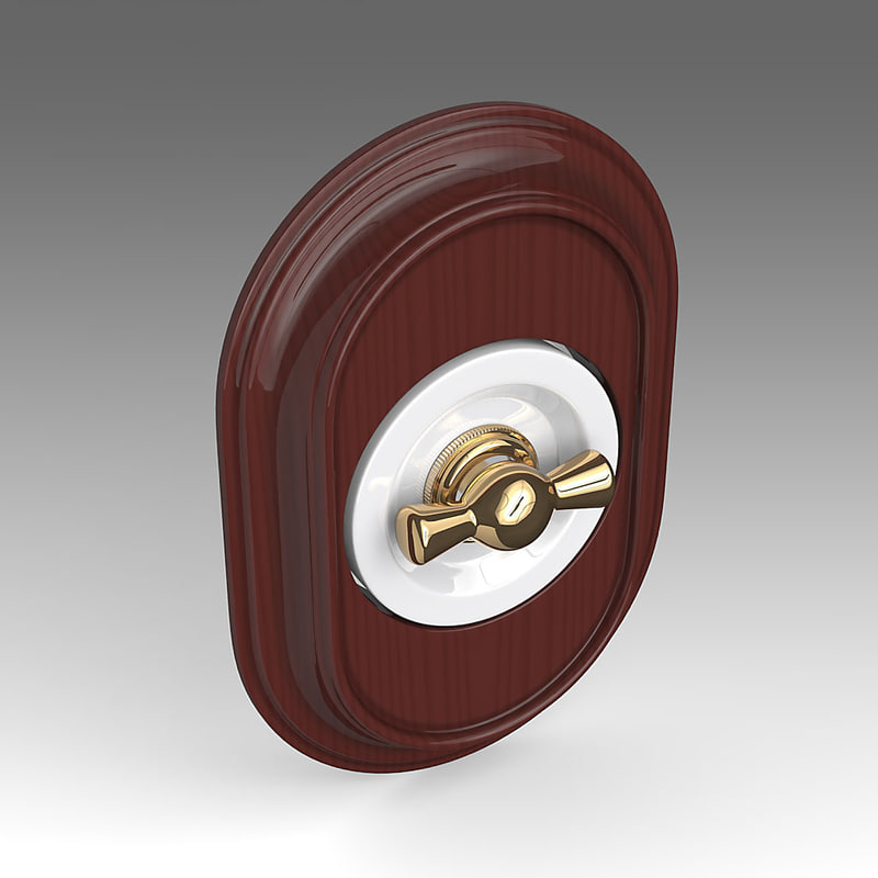 3d model of electrical switch