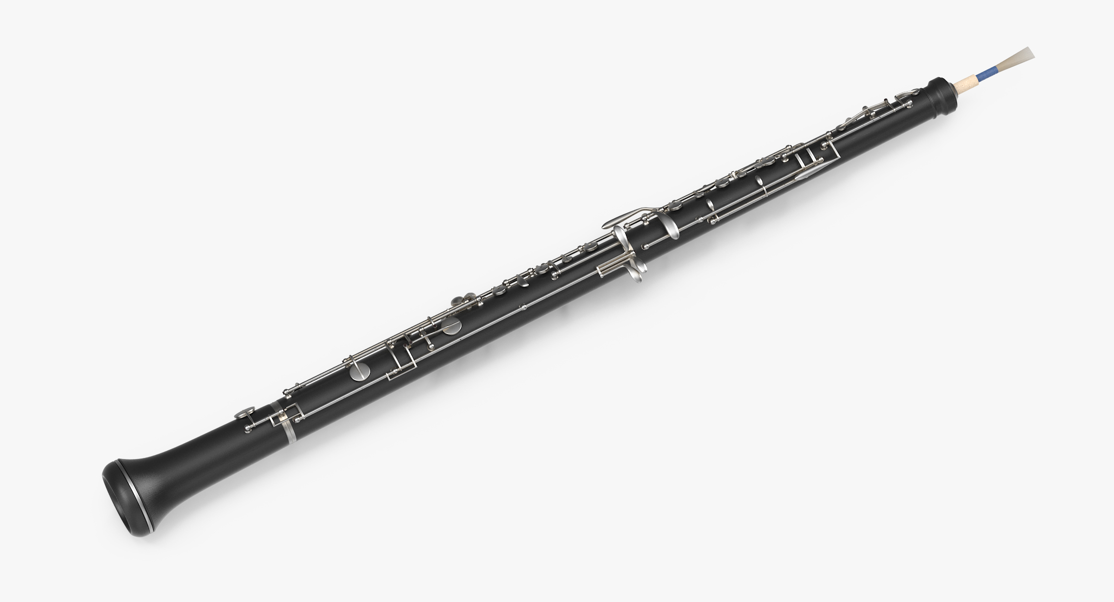 oboe notes 3d model