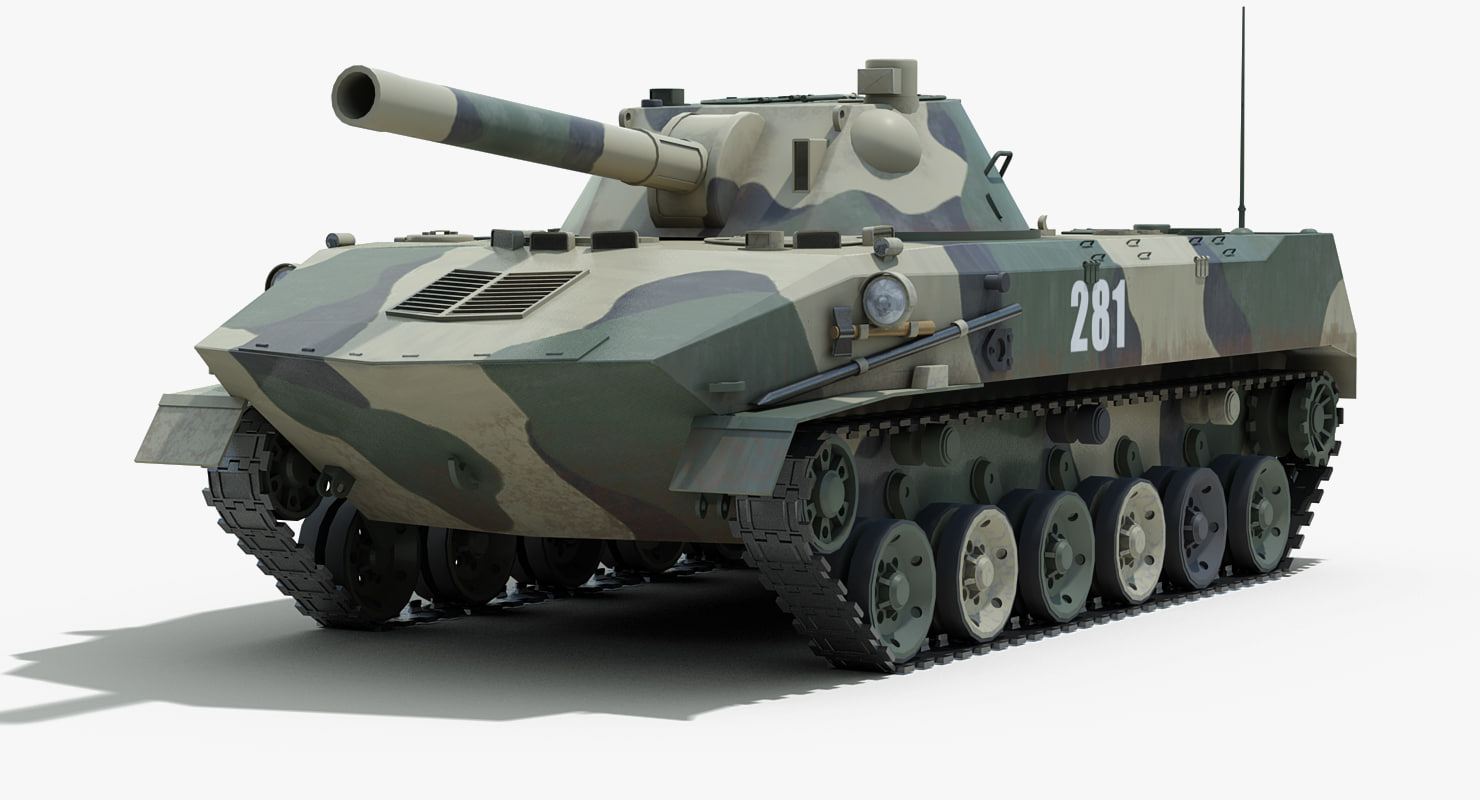 3d 3ds soviet 2s9 nona