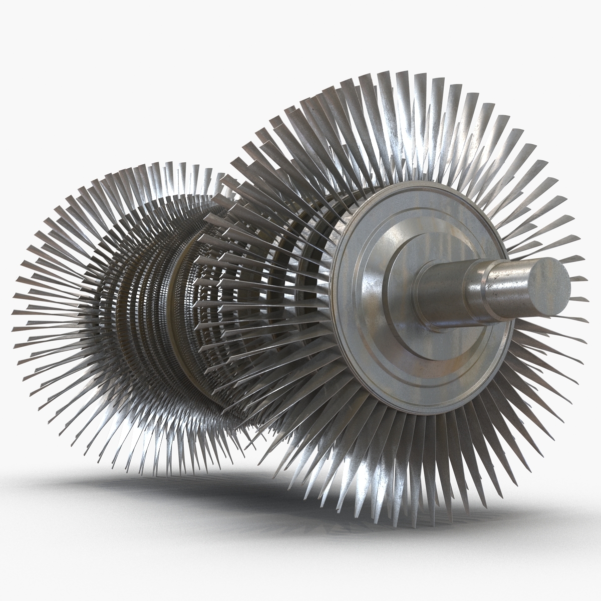 steam turbine 3d model