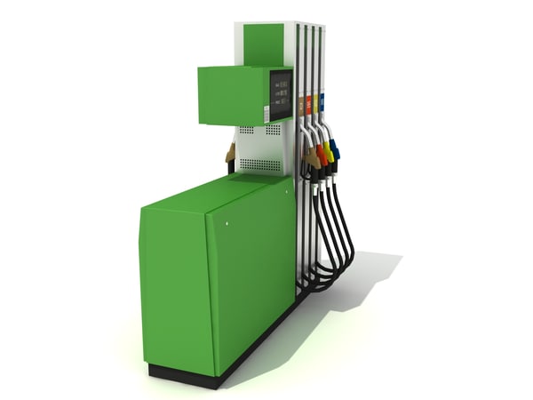 3d fuel dispenser model