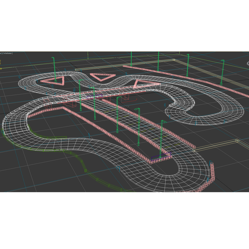 3d race track