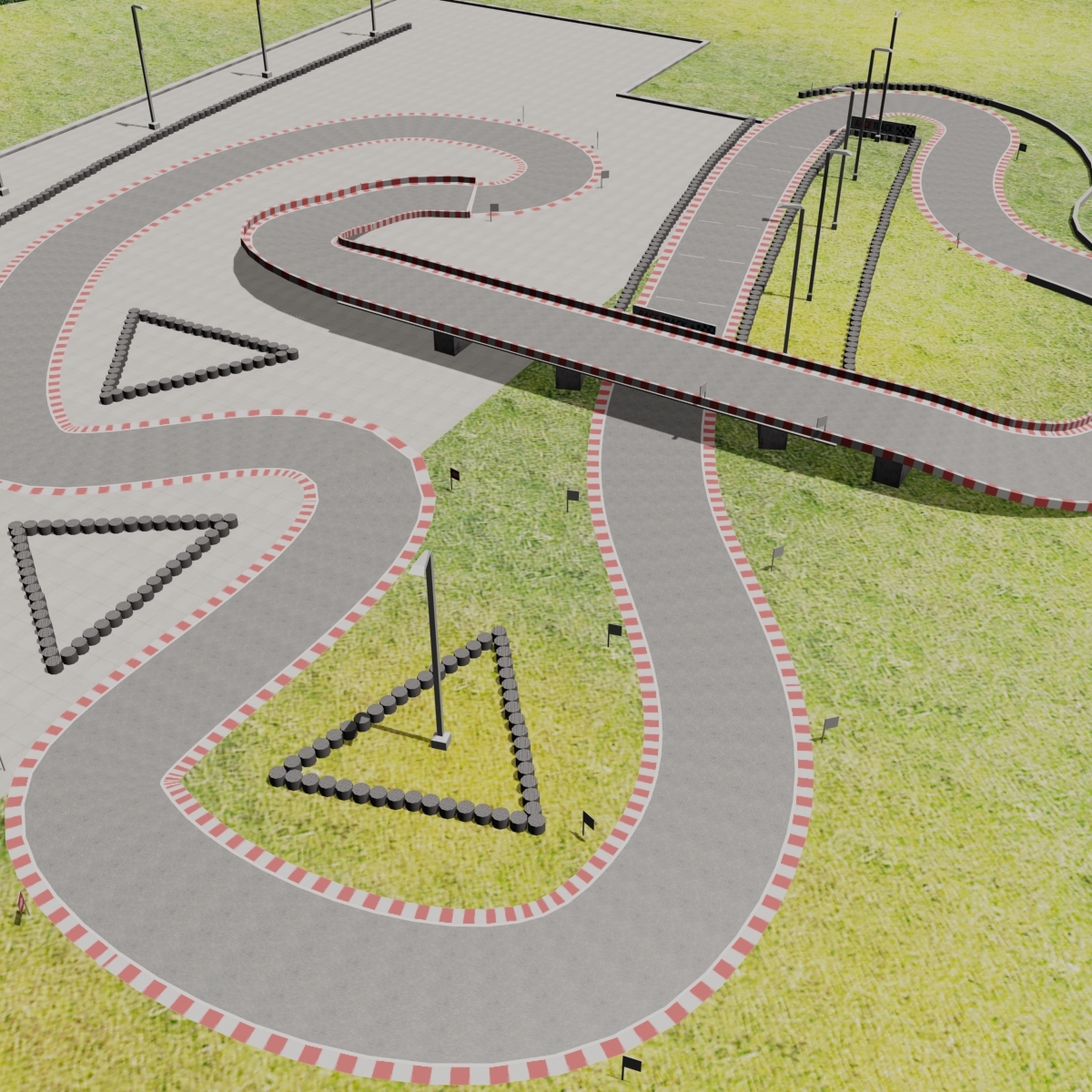 3d race track