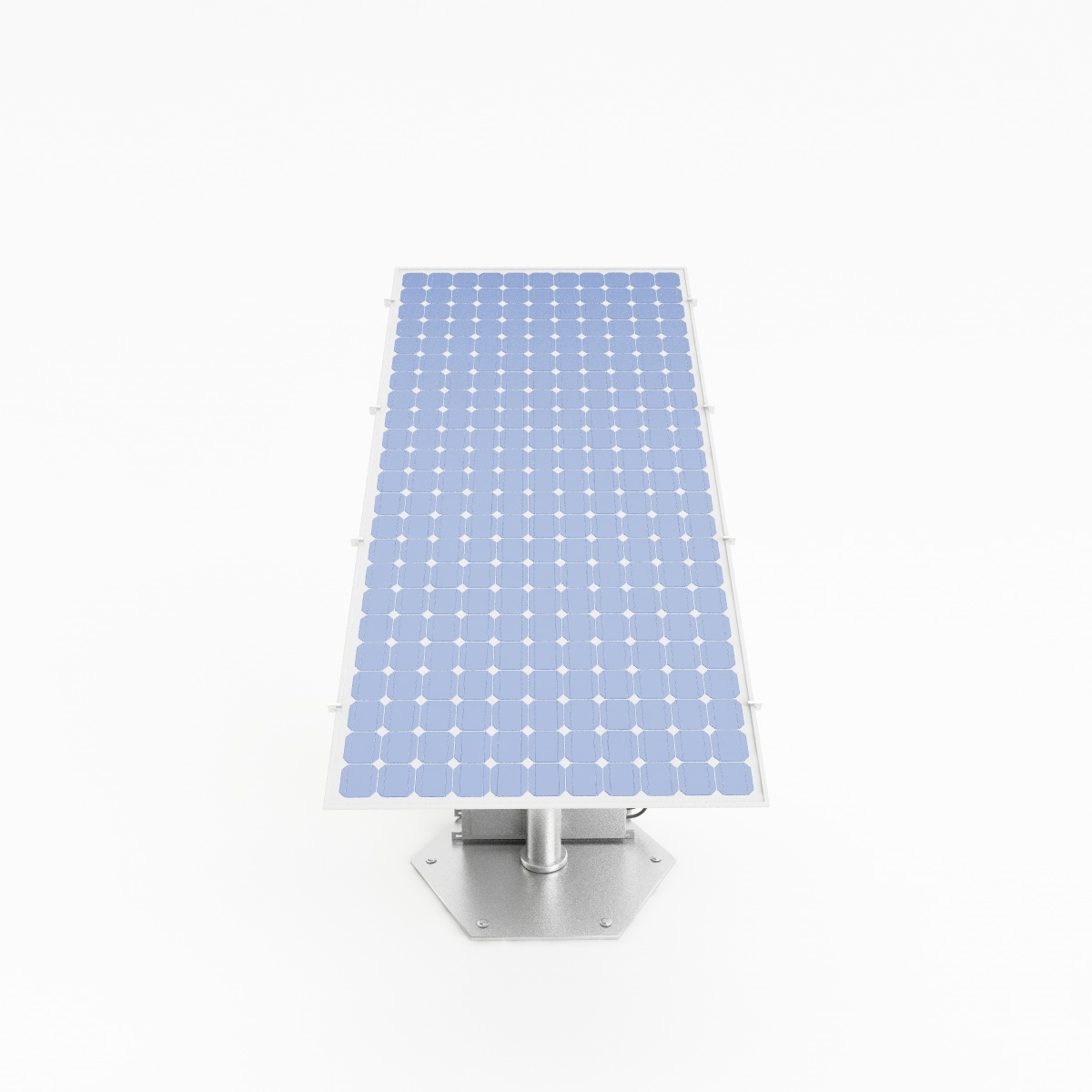 3d solar panel model